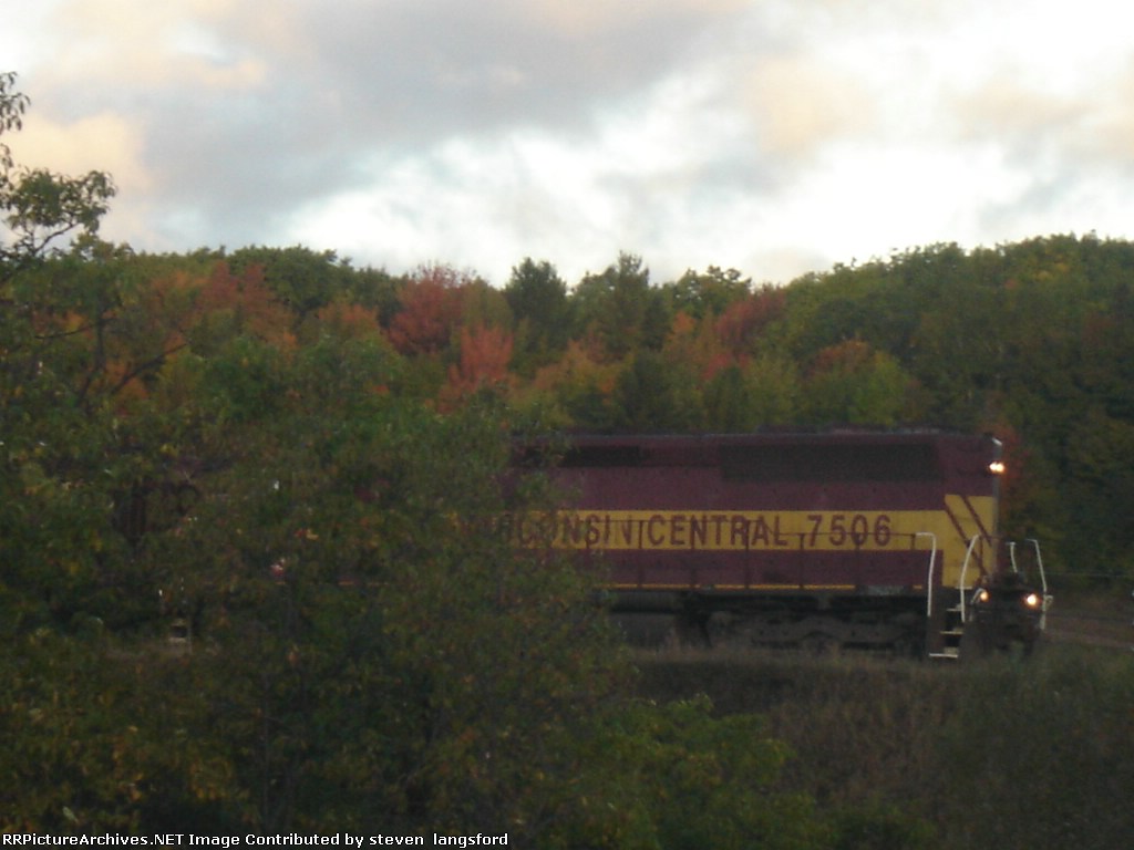 GETTING READY TO LEAVE THE YARD